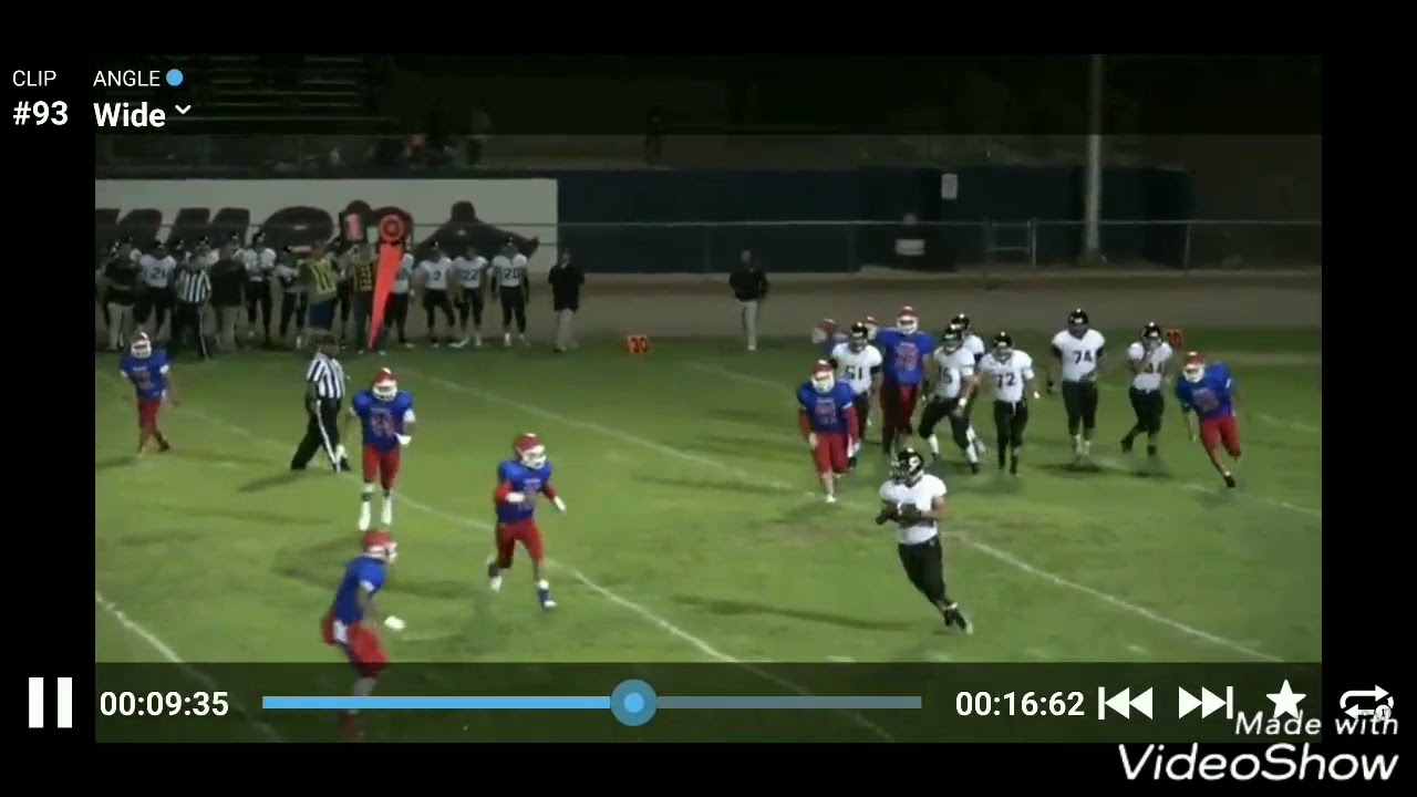 #7 chinle wildcat football - YouTube