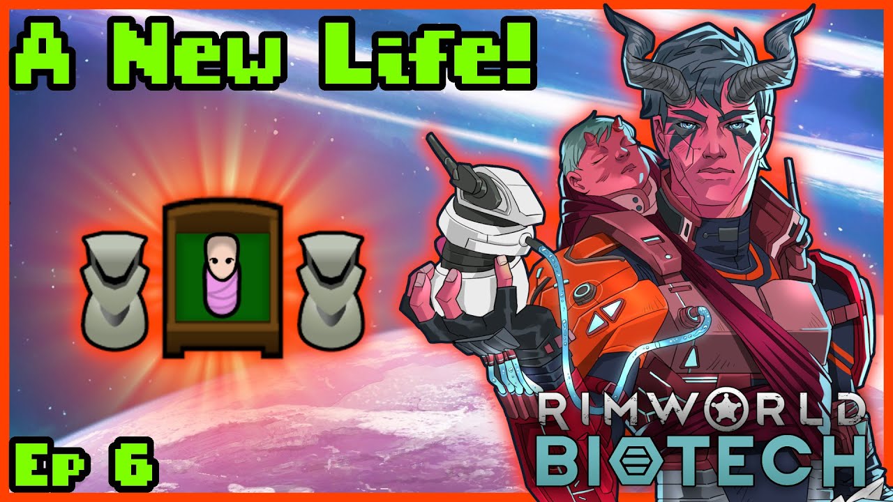 THE PANIC OF A BABY! | RimWorld Biotech Episode 6 - YouTube