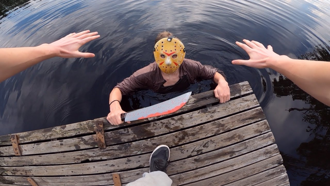 JASON VOORHEES VS PARKOUR IN REAL LIFE | FRIDAY THE 13TH - YouTube