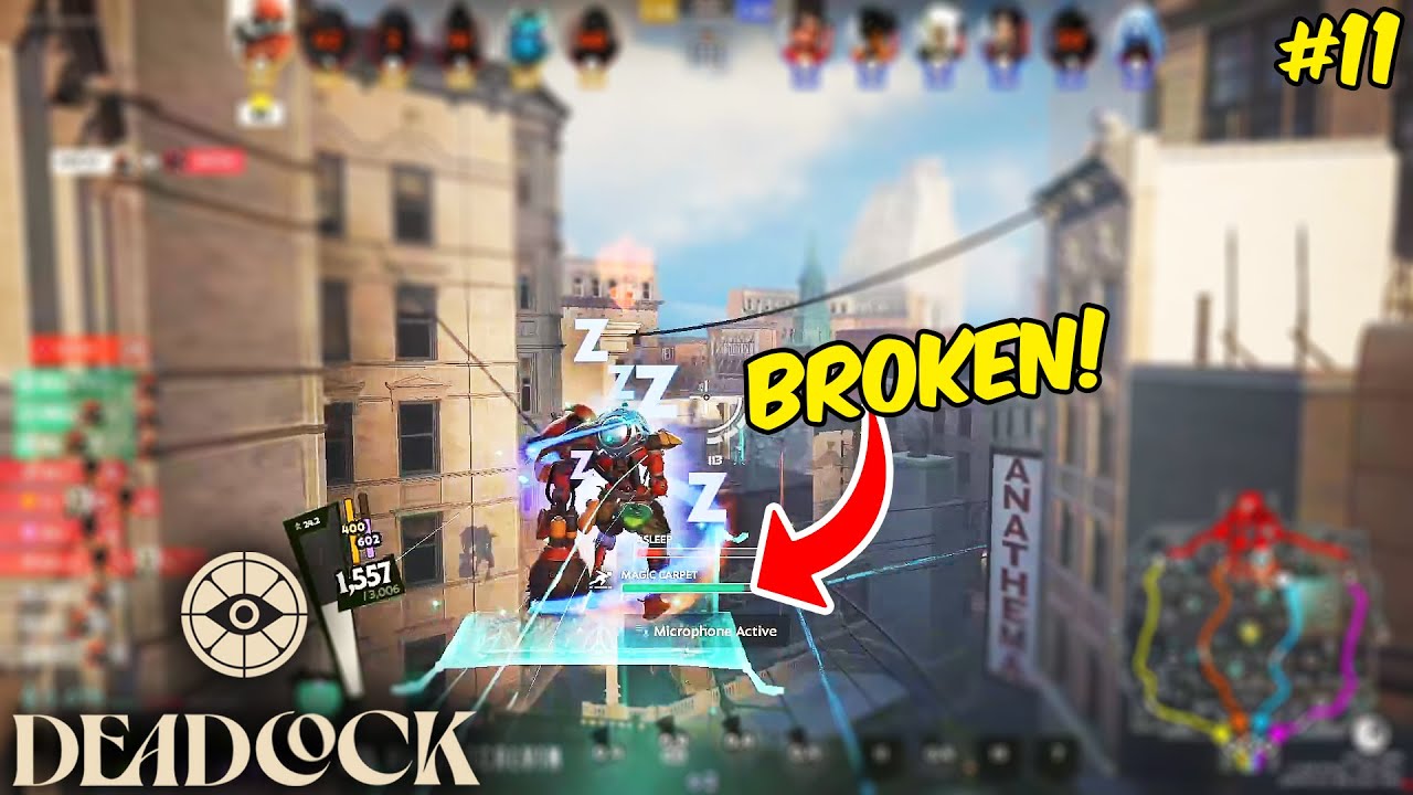 Magic Carpet Is The Most Broken Item in Deadlock! | Deadlock Funny ...