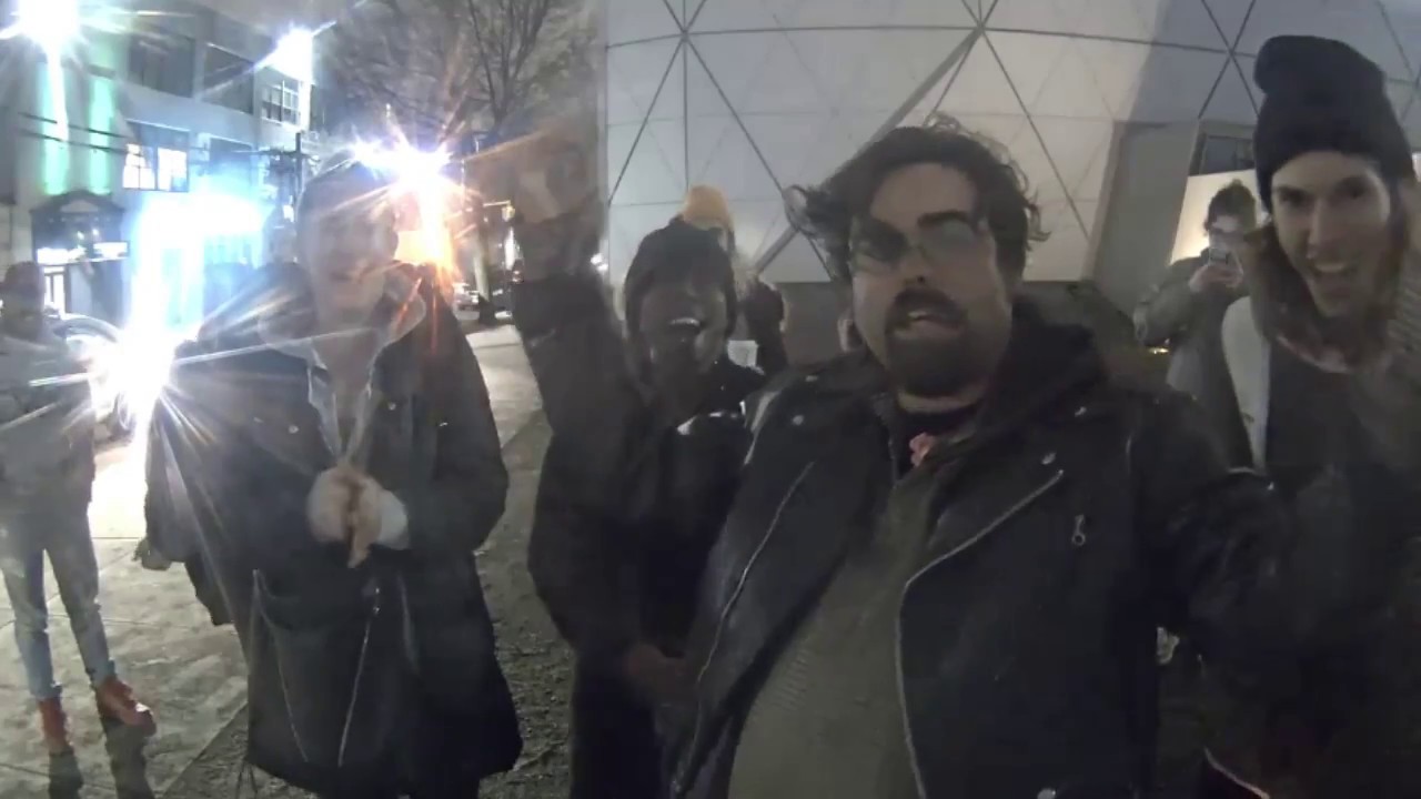 /pol/ guy confronts Shia Labeouf - He Will Not Divide Us - YouTube