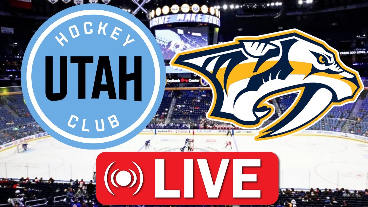 🔴Live: Utah Hockey Club vs Nashville Predators | NHL 2025 | Live Score ...