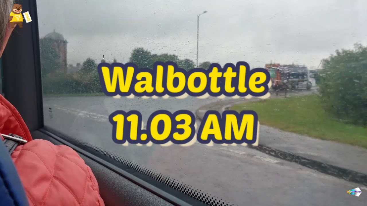 A bus ride from Newcastle Upon Tyne to Carlisle on an Arriva 685 bus 25 ...