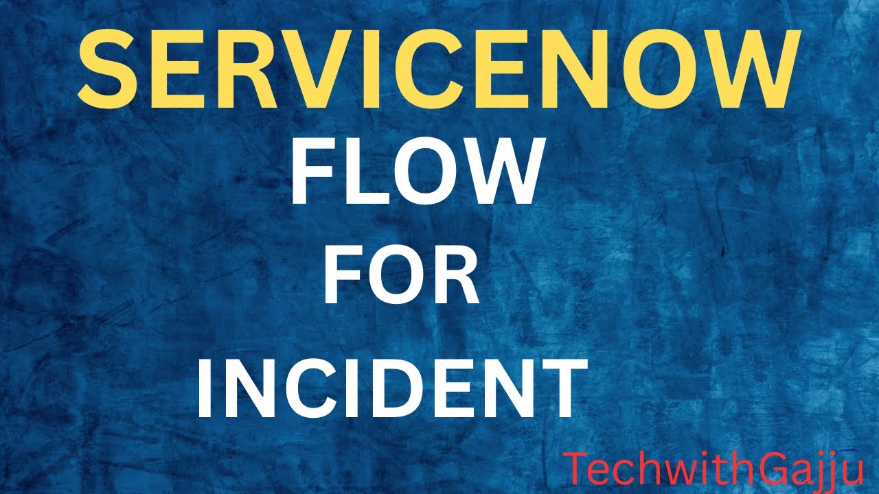 Create Flow for Incident Table in ServiceNow Business Rule Alternative ...