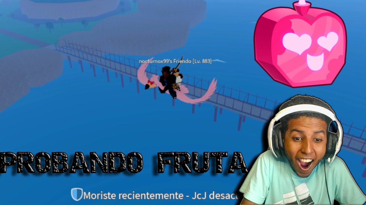 PROBANDO FRUTA DEL AMOR ️ 🎁| BLOX FRUITS #roblox #bloxfruits - YouTube
