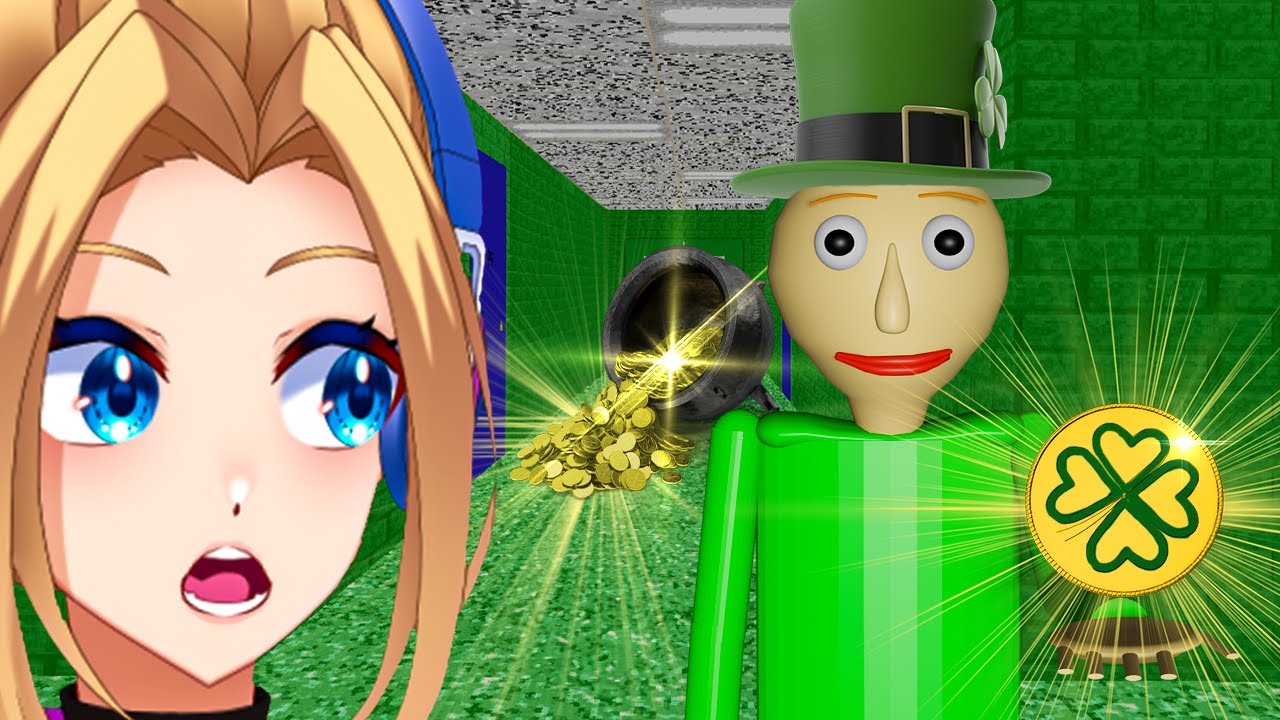 BALDI STEALS ME GOLD - YouTube