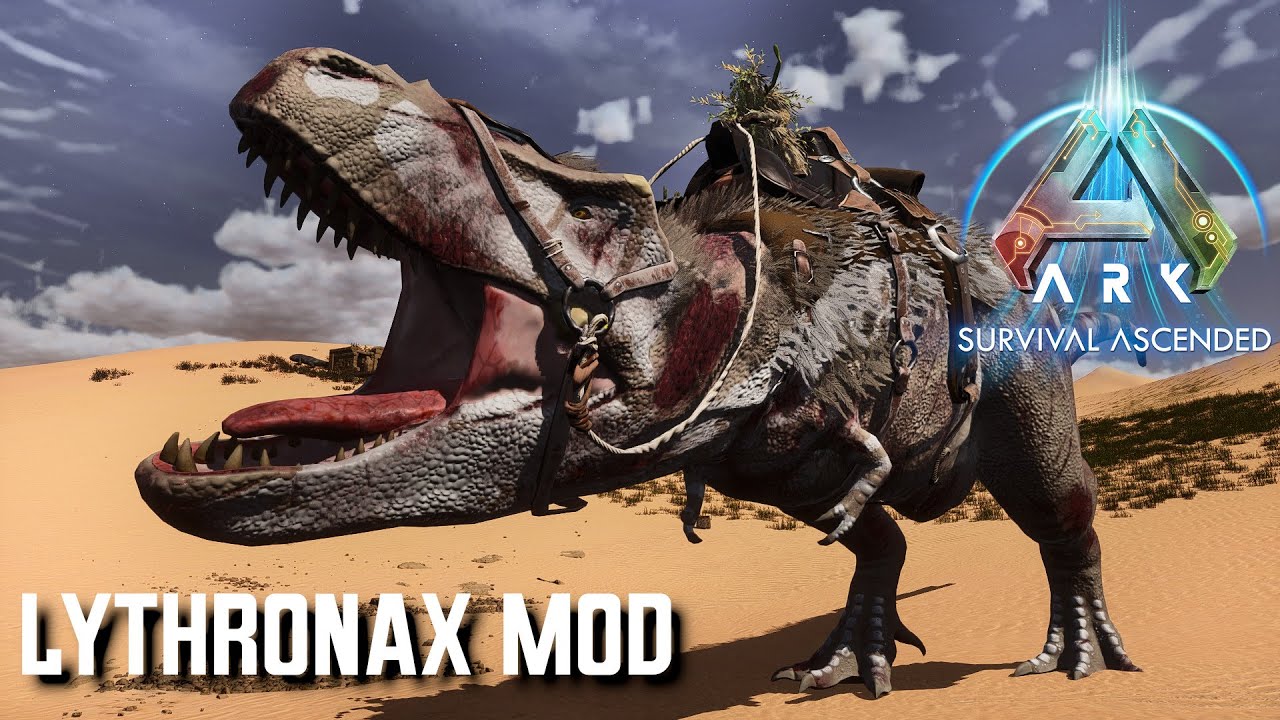 LYTHRONAX Mod | Prehistoric Beasts | In Ark Ascended! - YouTube