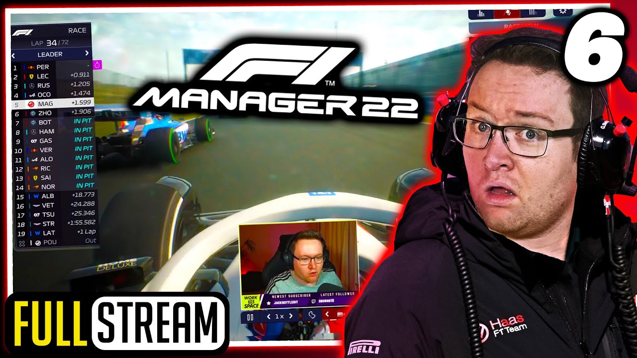 HUGE RAIN GAMBLE AT ZANDVOORT - Haas Playthrough #6 - F1 Manager 2022 ...