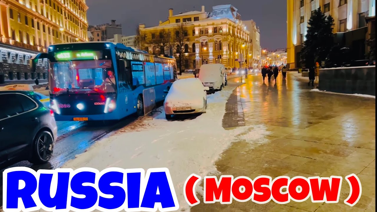 [4k] MOSCOW TODAY ! Walking in Moscow, Bolshaya Street, Russia ...