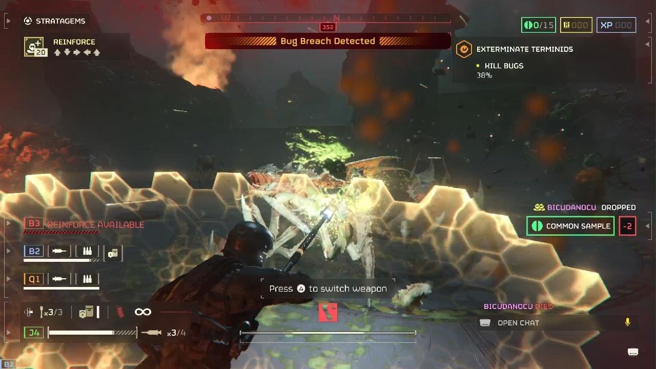 HELLDIVERS 2 SR-24 Street Scout, Directional Shield , and CQC-19 Stun ...