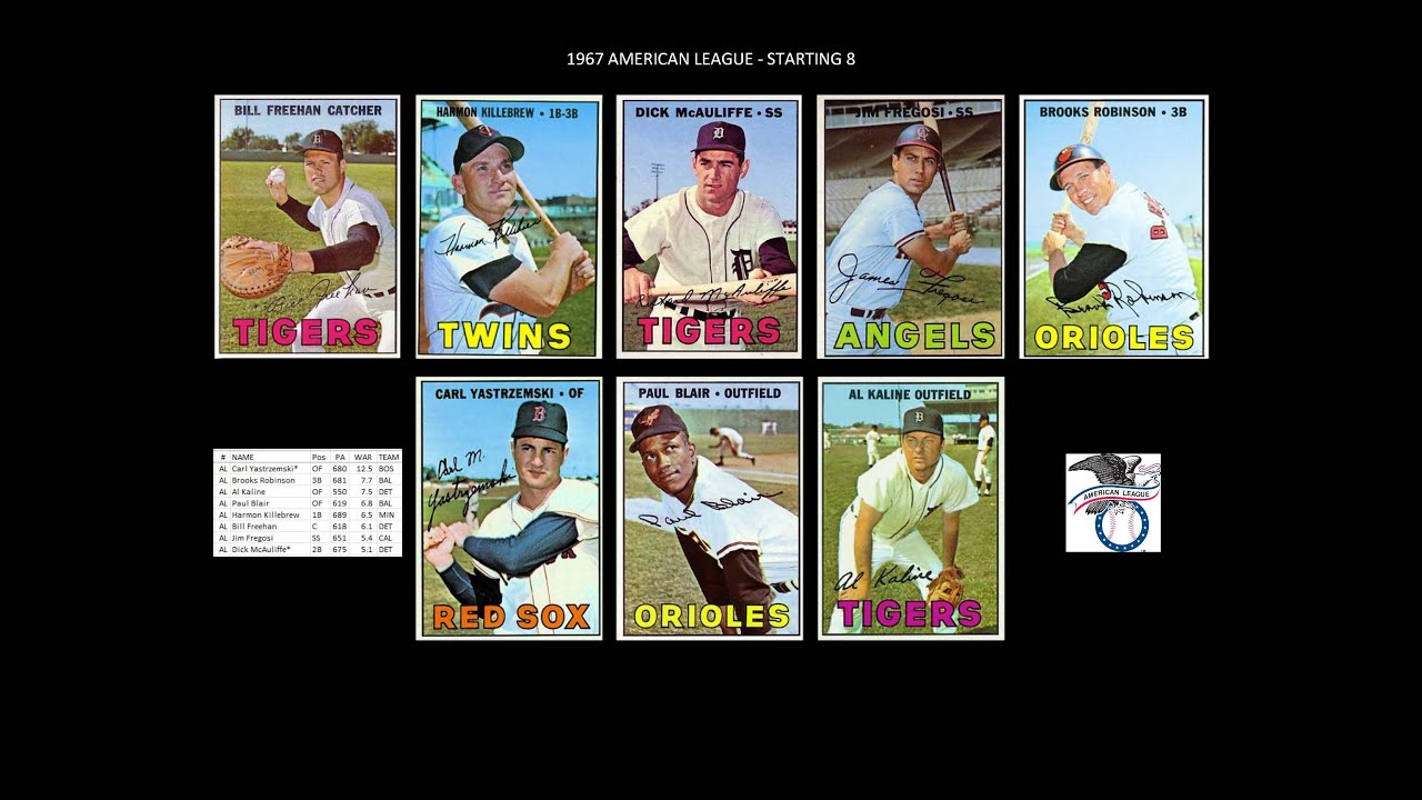 1967 American League All Stars Yearbook (Casinos' Then You Can Tell Me ...
