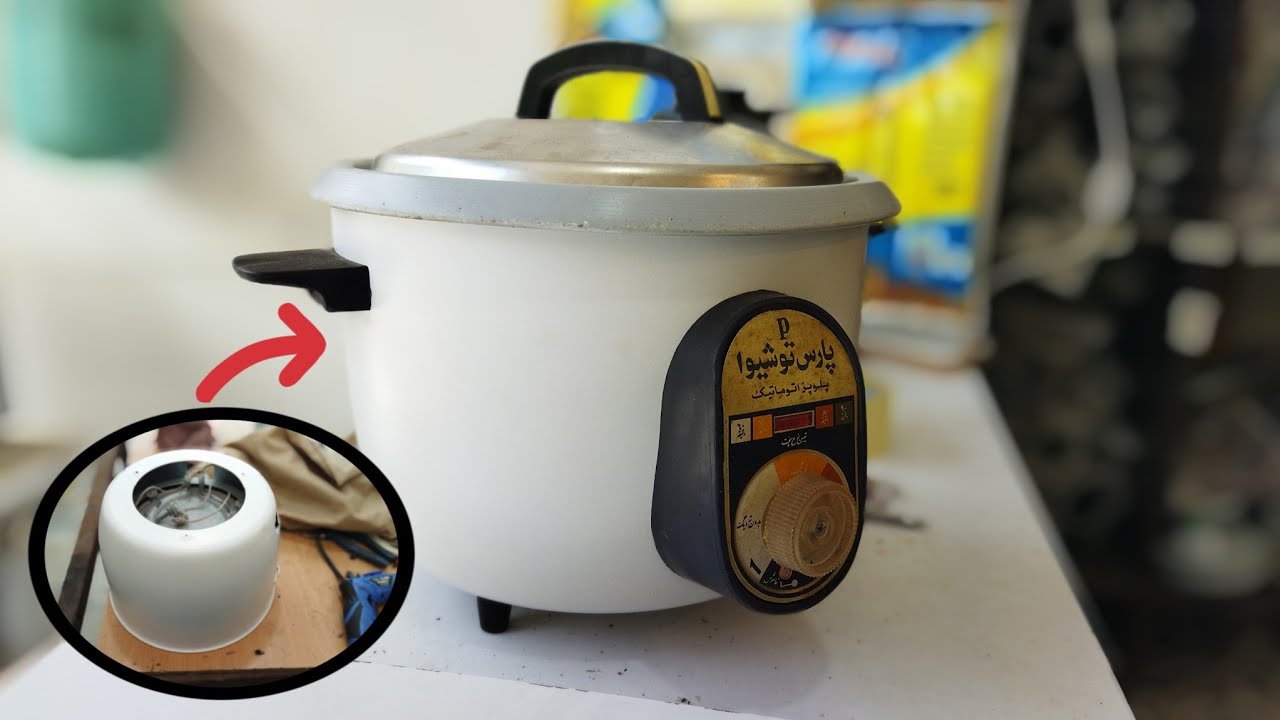 Live Repair: Reassembling an Old Rice Cooker | Appliance Restoration ...