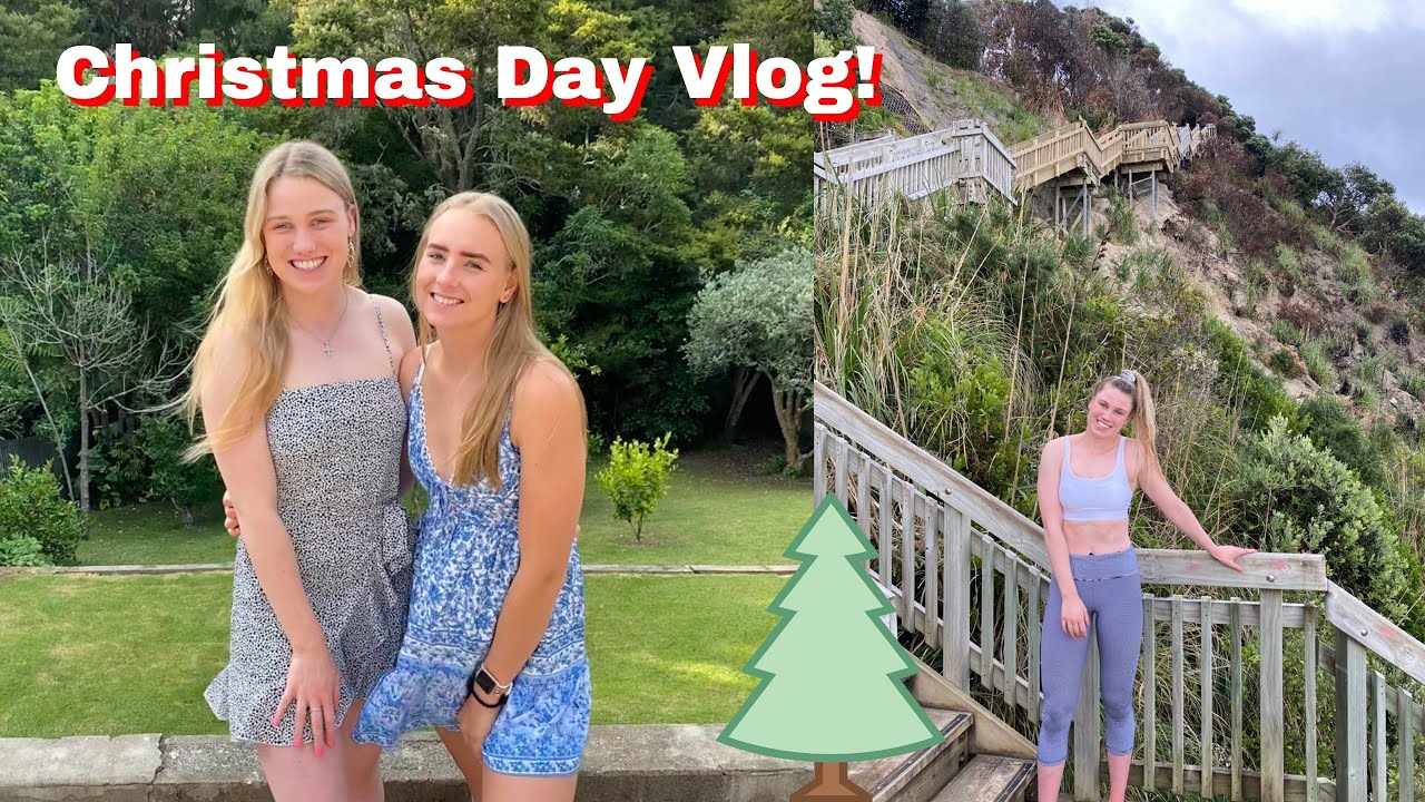 CHRISTMAS DAY VLOG 2019 // (workout, GRWM, food) - YouTube