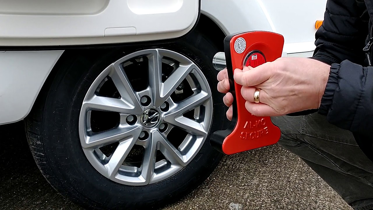 How do I fit Alko secure wheel lock