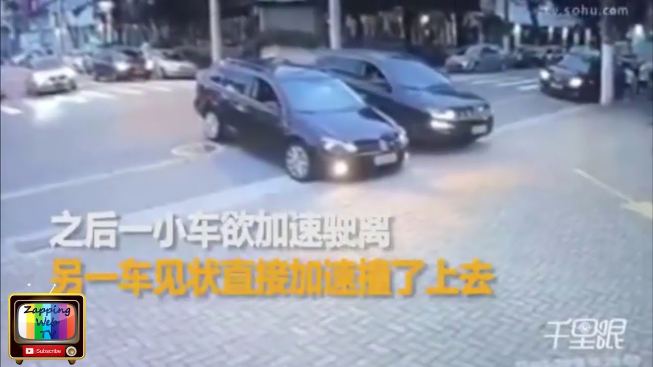 ANGRY DRIVER FLIPS HIS CAR DURING ROAD RAGE - YouTube