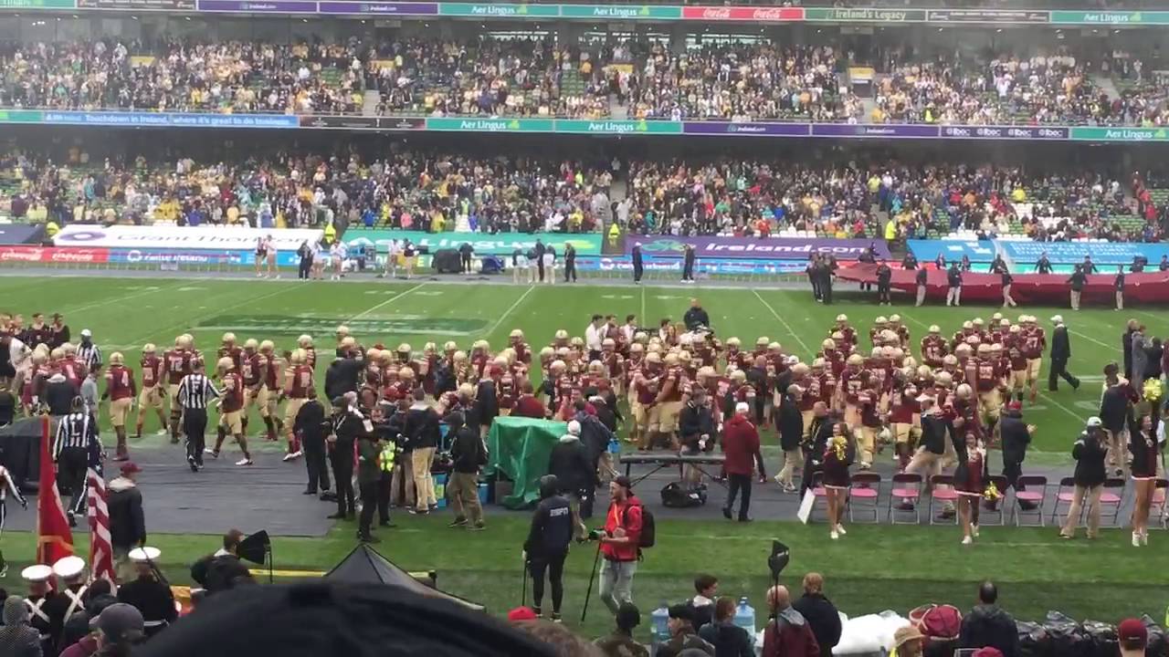 BC to Ireland football game! - Boston College Alumni - Video - YouTube