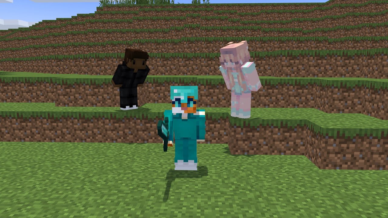 Minecraft Speedrunner VS 2 Hunters (FIRST) - YouTube