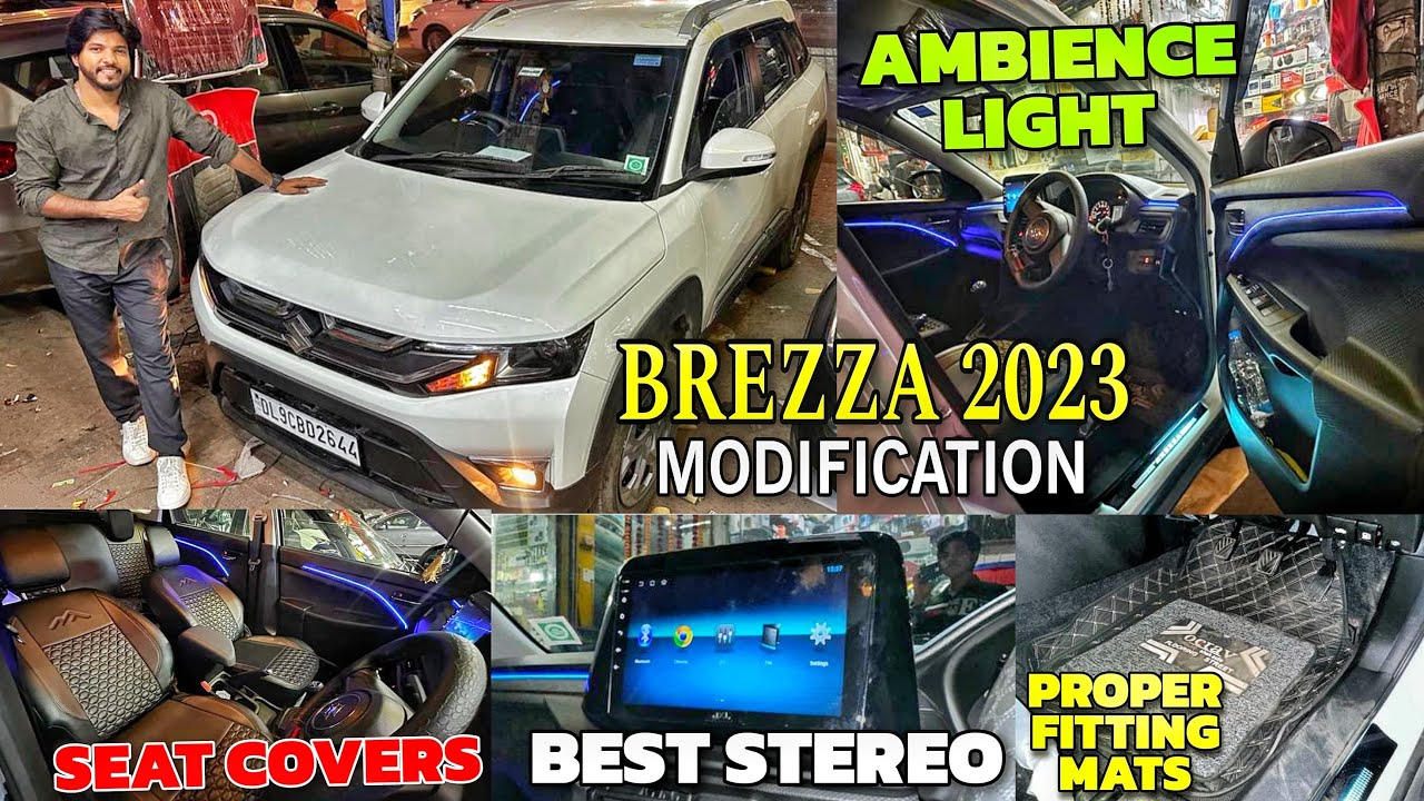 2023 Brezza LXI Modification with Price 🔥Brezza LXI Accessories With ...
