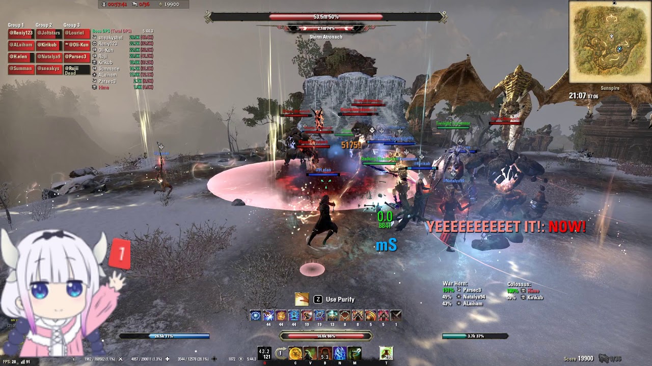 ESO vSS Lokke HM Necro Tomb Heal - YouTube