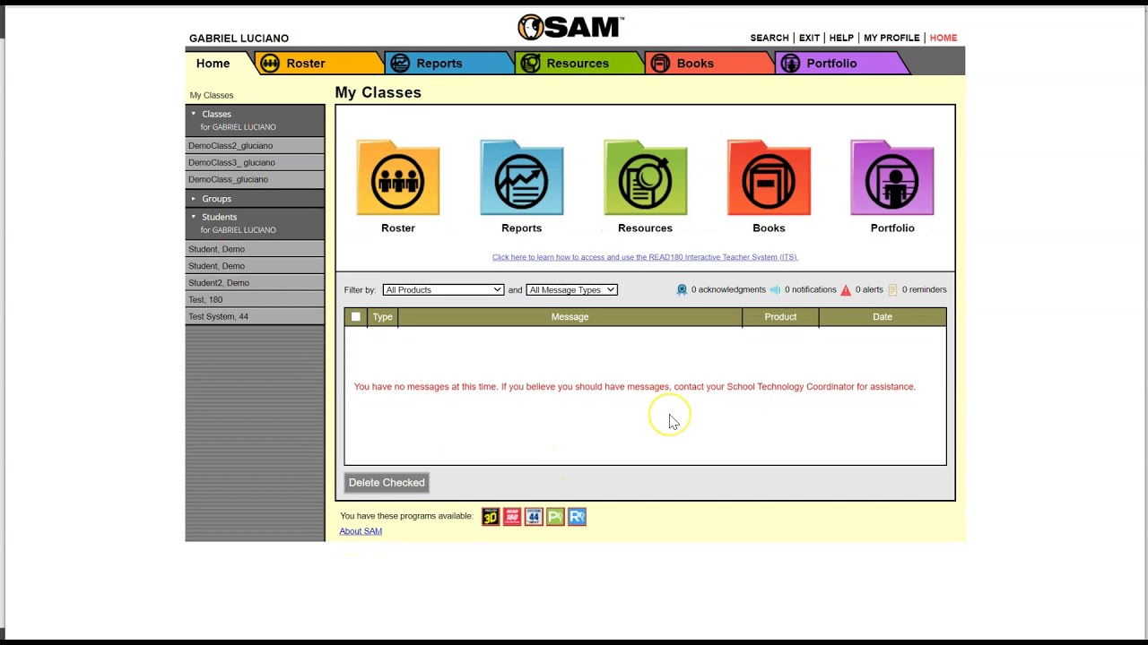SAMWeb- Enrollment in HMH Programs - YouTube