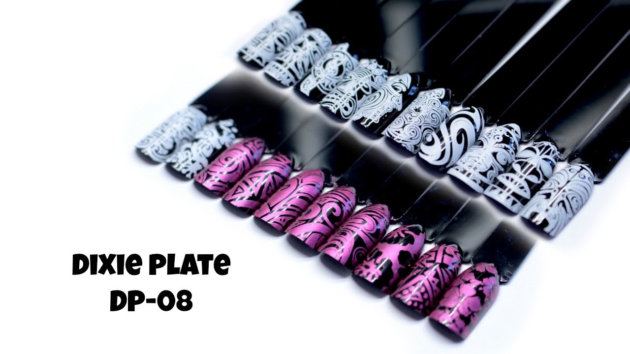 *NEW* DIXIE PLATE DP-08 FULL PLATE SWATCHES! TRIBAL/MAORI INSPIRED ...