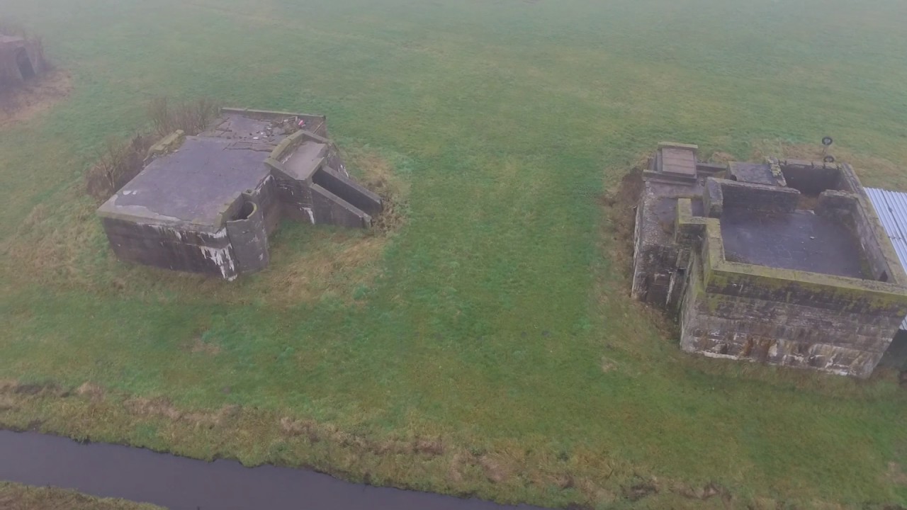 Fliegerhorst Bergen, bunkers by drone - YouTube