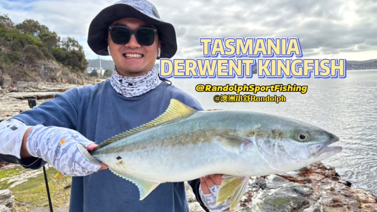 Land-Based Tasmania Kingfish | Derwent River - YouTube