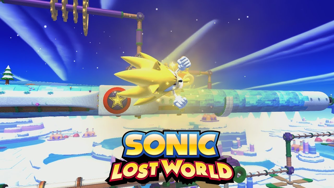 Sonic Lost World (PC) [4K] - Frozen Factory Zone 1-4 (Full Super Sonic ...