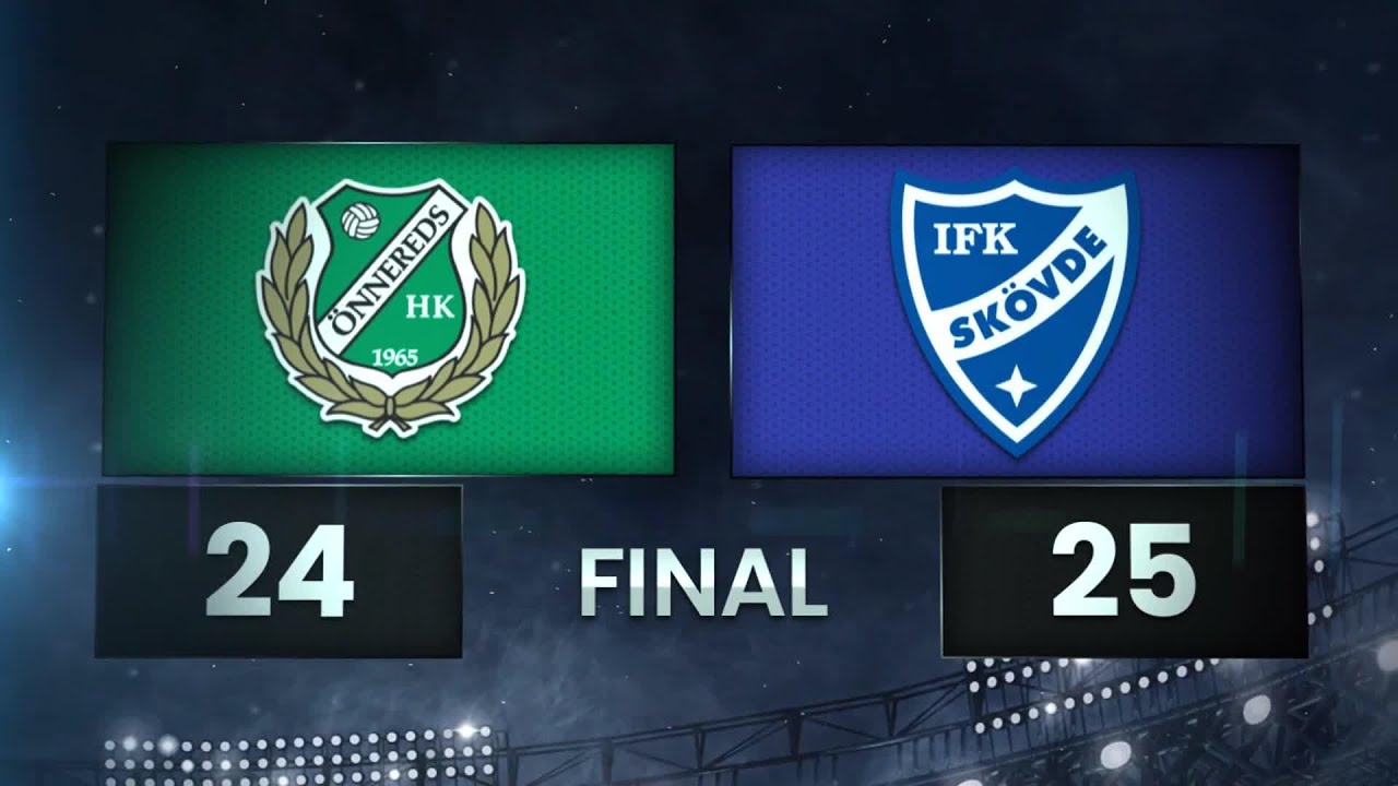 Önnereds HK vs. IFK Skövde HK - Game Highlights - Quarter Final G2 ...