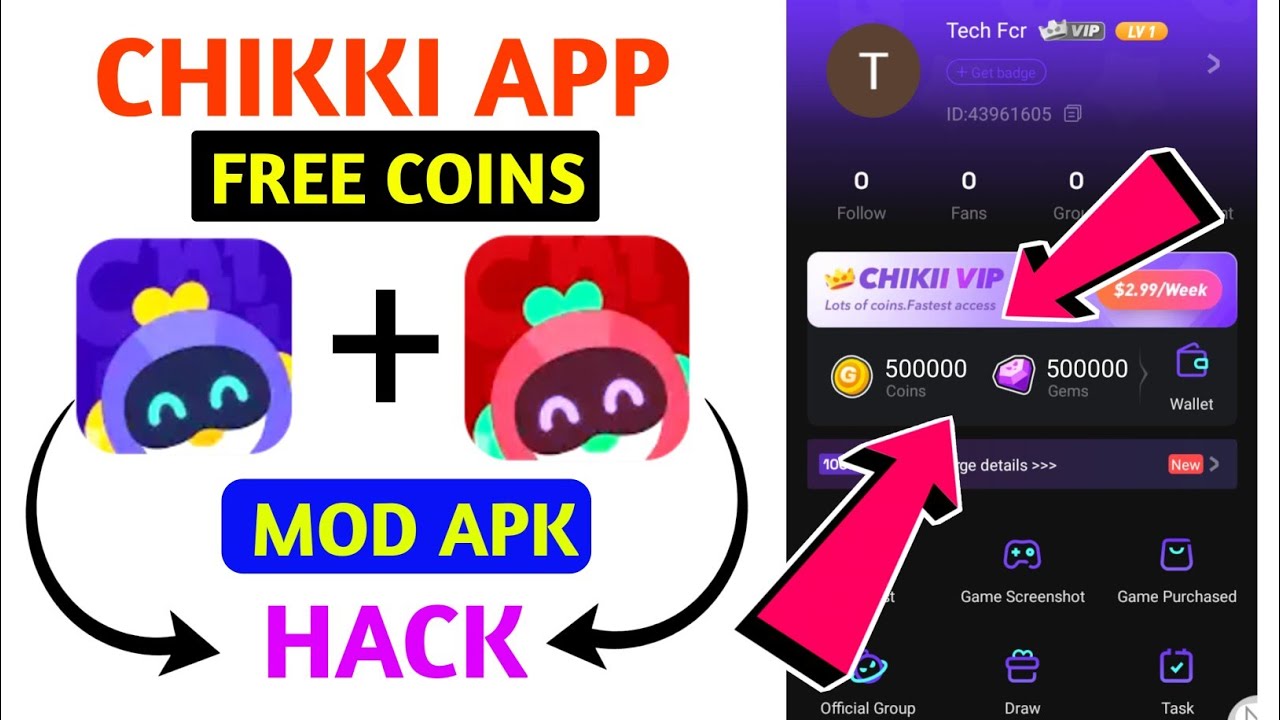 Chikii App Mod Apk | Chikii app unlimited coins 2024 | Chikii app free ...