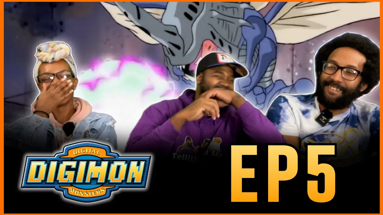 Digimon Adventure Ep5 Reaction (Electric shock!, Kabuterimon) - YouTube