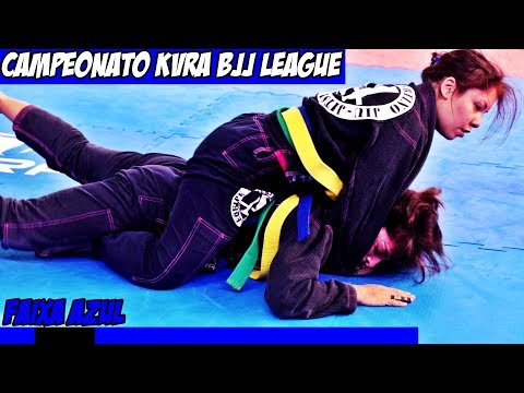 Jiu Jitsu - Michelle Oliveira - Campeonato Kvra BJJ League - Faixa Azul