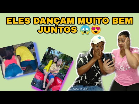 REAGINDO A DUDA DANCER E BIRO DO PASSINHO DANÇANDO !!!
