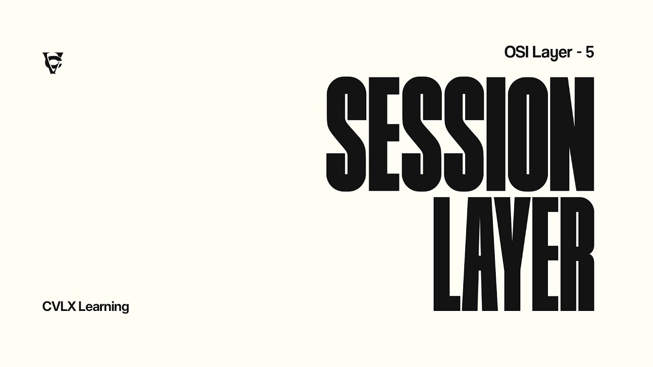 Mengenal Session Layer - OSI Layer ke 5 - YouTube
