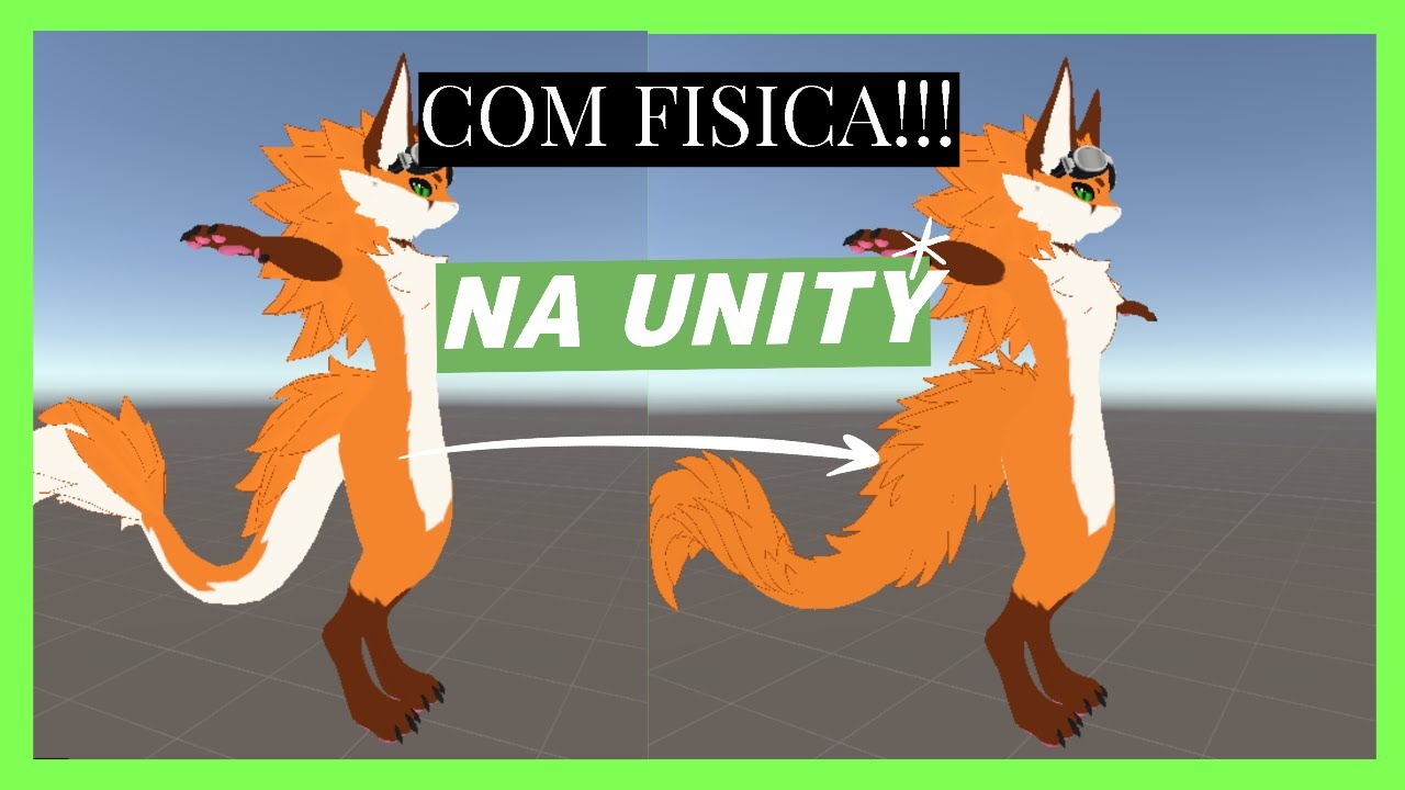 COMO TROCAR O TAIL DO AVATAR E POR FISICA PELA UNITY - YouTube