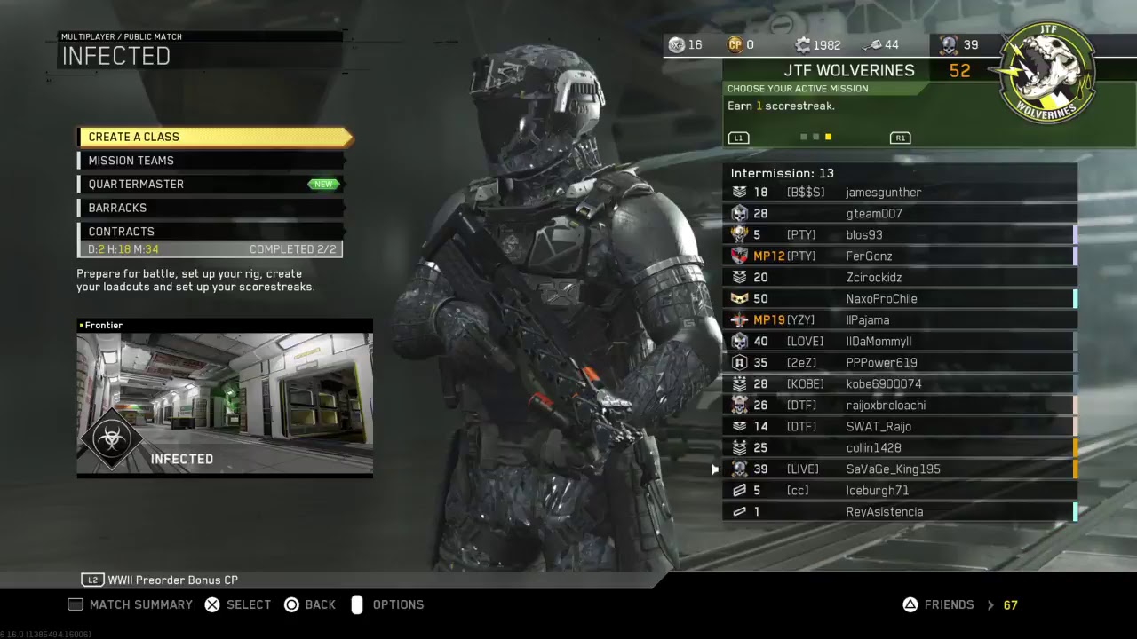 Cod iw going for De-Atomizer Strikes - YouTube