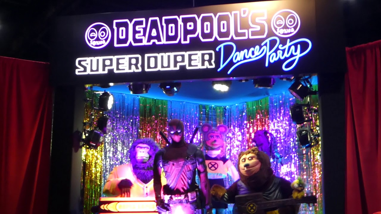 SDCC 2018 Deadpool's Super Duper Dance Party - YouTube
