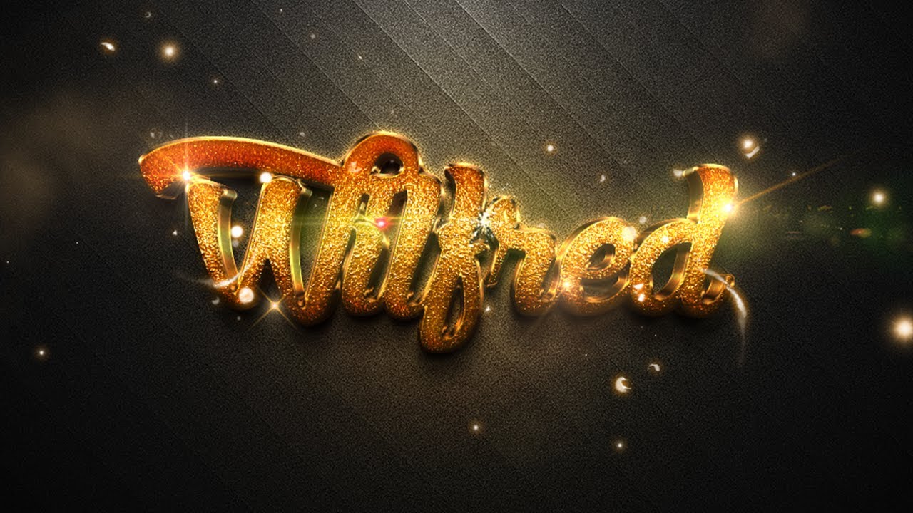 WILFRED 3D Text Editable Photoshop | FREE PSD Style 48 - YouTube