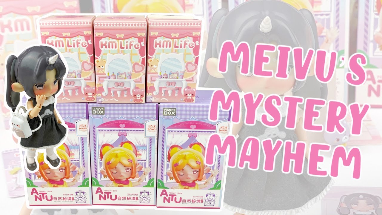 Let's Open 6 Blind Boxes! BJD MINI DOLL BLIND BOXES, ANTU NATURE'S ...