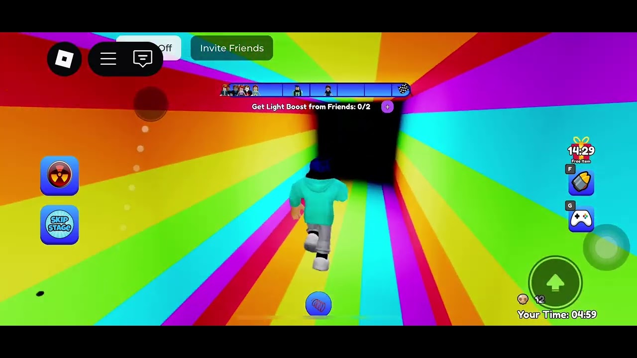 Doing a gameplay of the blind obstacle course in Roblox. - YouTube