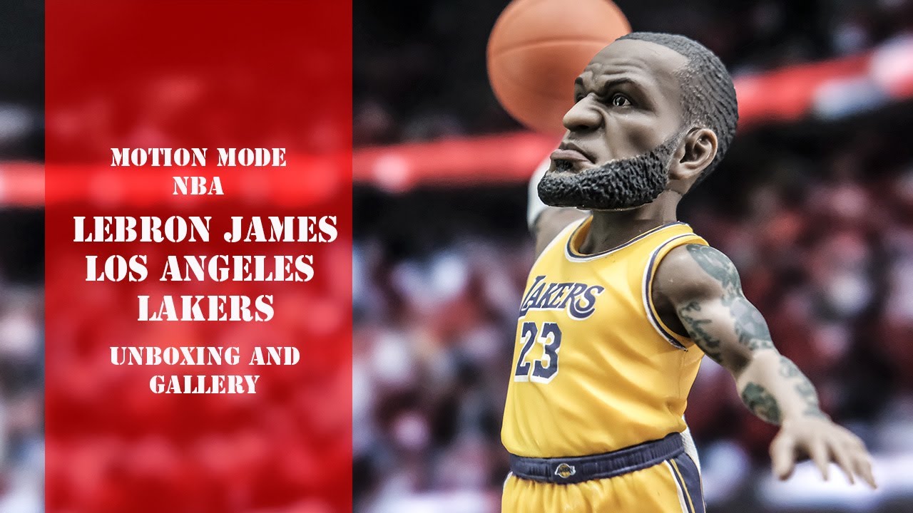 Unboxing and Gallery: Motion Mode NBA Lebron James - YouTube