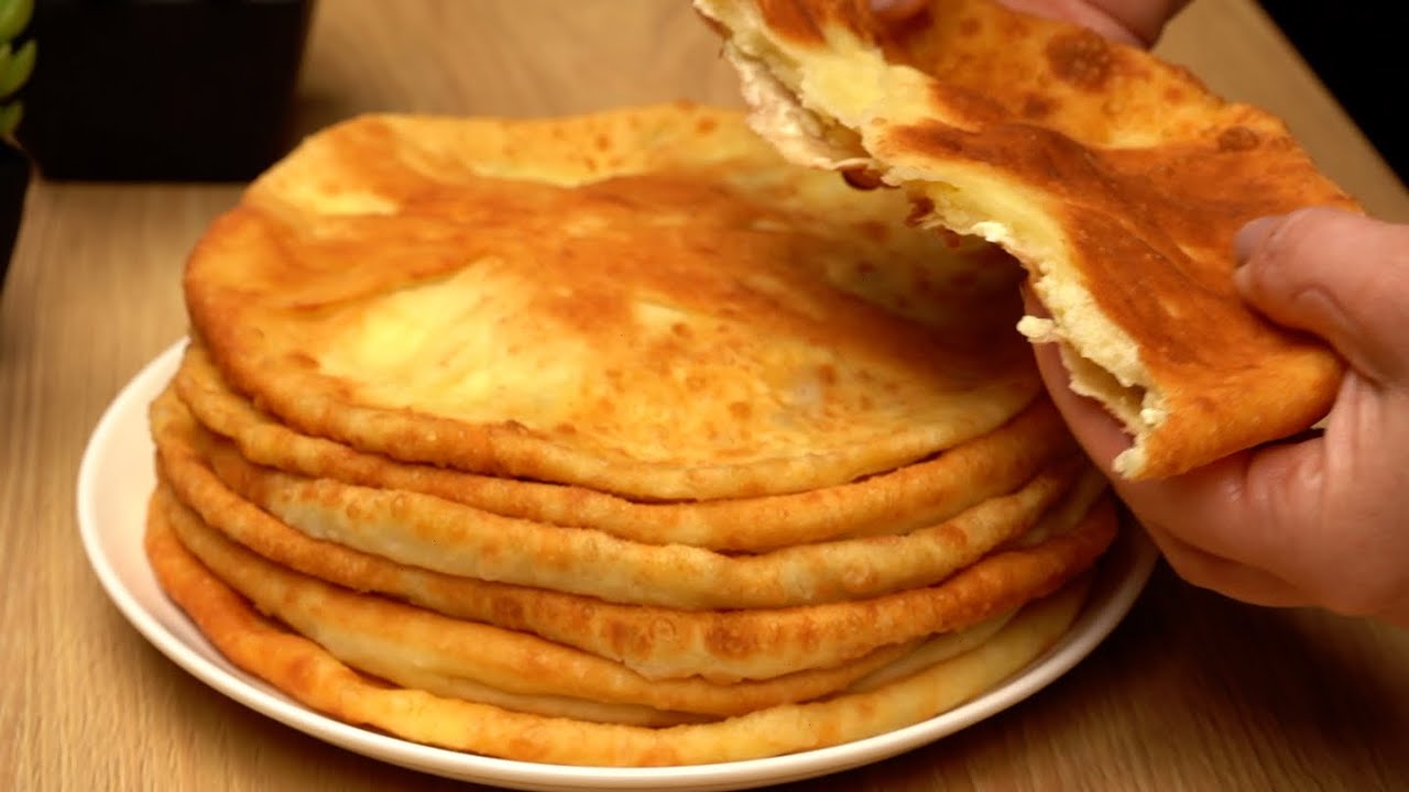 Pan-Fried Cheese Pie Recipe – So Simple, So Delicious! - YouTube
