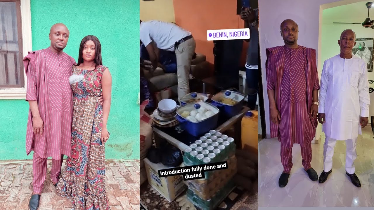 Davido's Logistic Manager Israel DMW Marriage Introduction In Benin ...