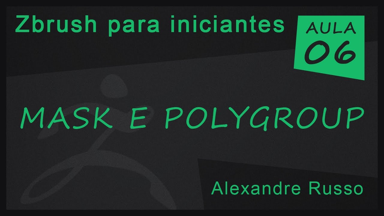 Zbrush básico - Mask e Polygroup (Aula 06) - YouTube