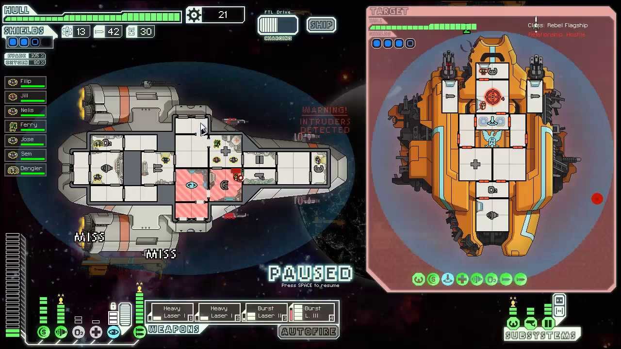 FTL: Faster Than Light Kestrel Run, Normal, No Damage Finish - YouTube