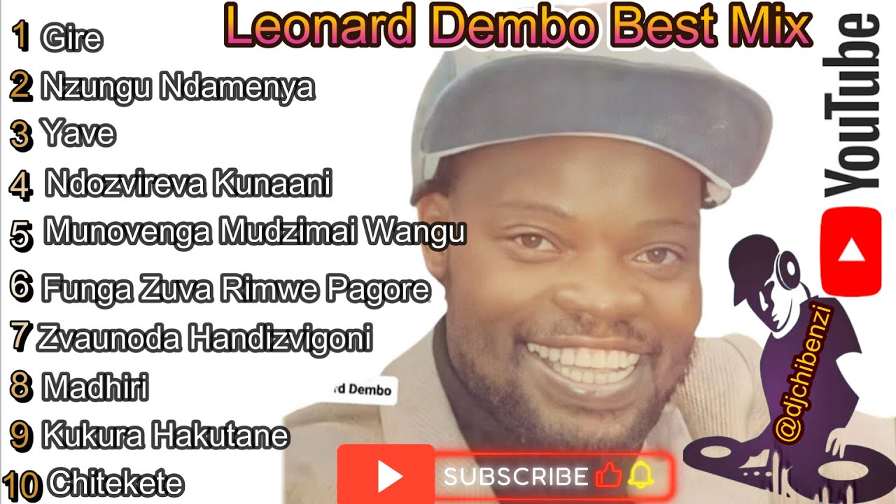 LEONARD DEMBO BEST OLD HITS SINGLES COLLECTION MIXTAPE BY DJ CHIBENZI ...