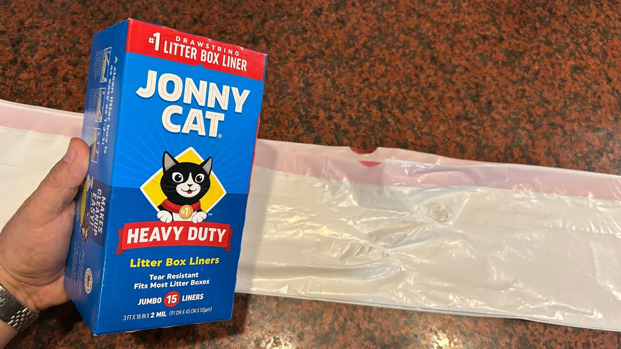 Game Changer! Johnny Cat Litter Box Liners 15-Pack - YouTube