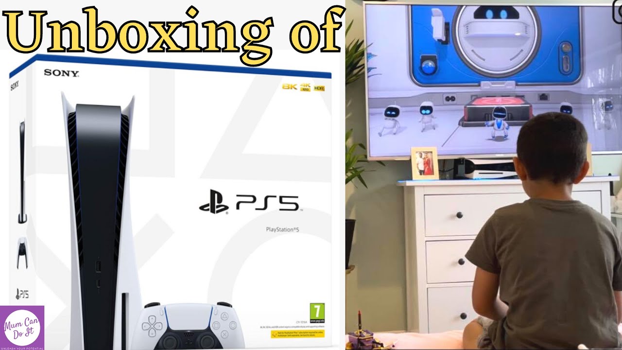 PS5 Unboxing/ When Husband Buys PlayStation 5 for Himself but Pretends ...