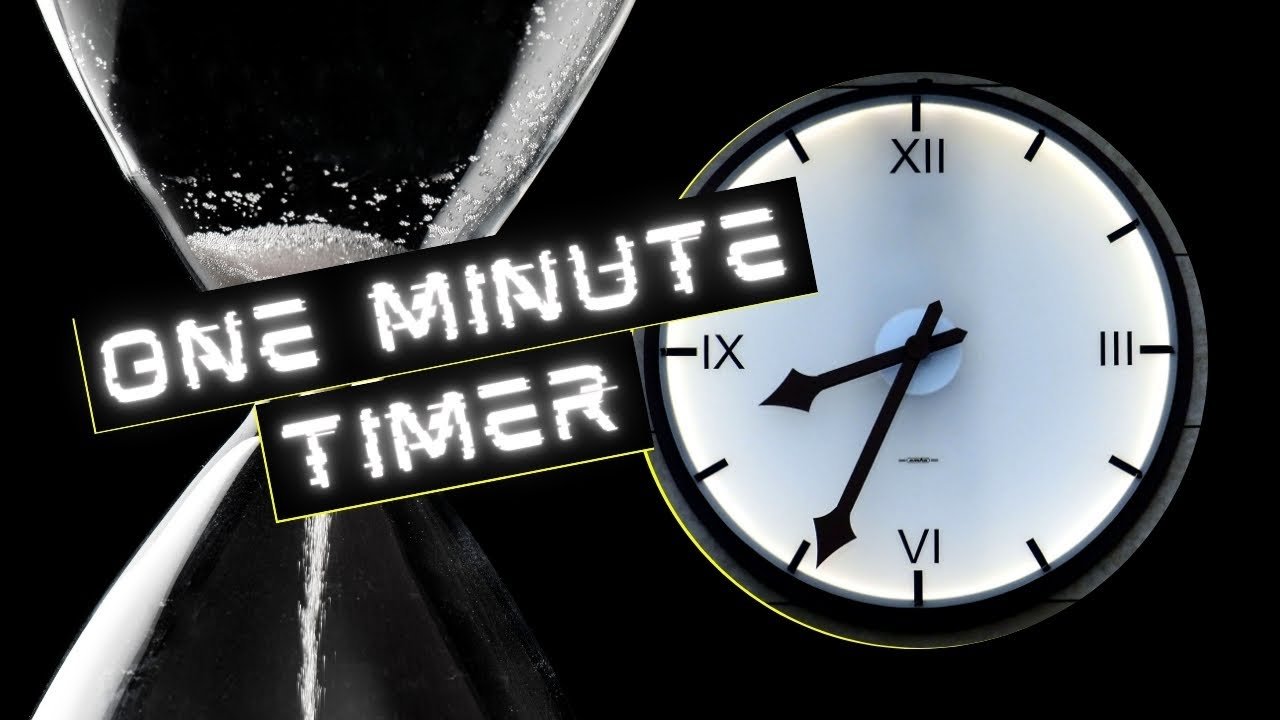 Simply One Minute TIMER ⏳ - YouTube