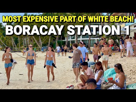 Philippines Boracay Island FULL TOUR of Station 1! 🇵🇭 IS THIS THE BEST PART of White Beach 2026 Walk